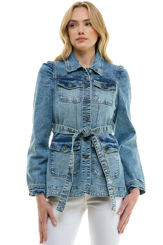 Wholesale jackets - [Blue Age] Women Denim Jean Jacket – Blueage Jeans