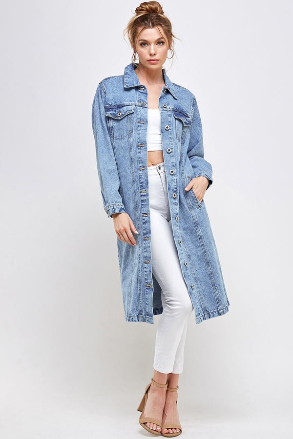 Wholesale Jackets [Blue Age] White Denim Jacket Series – Blueage Jeans